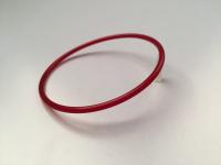 China Red Colour PU Large Diameter O Rings Flexible With Desirable Working Properties for sale