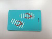 China 40 - 85 Shore Hardness Molded Rubber Parts , Convenient Travel Blue Luggage Tags for sale