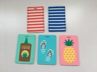 China 40 - 85 Shore Hardness Molded Rubber Parts , Convenient Travel Blue Luggage Tags for sale