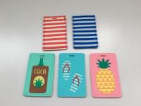 China Airport Luggage Tags Molding Silicone Parts Shape According To Customer's Drawing for sale