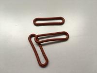 China Red Color Automotive Rubber Parts Durable With Excellent Mechanical Performance for sale