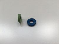 China Flexible Green Flat Rubber Washers Aging And Weather Resistant In Heating System for sale