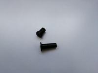 China Black Color Small Rubber Parts With Outstanding Resistance To Oxygenated Solvents for sale