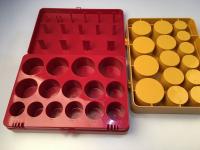 China Multifunctional Universal O Ring Kit Red Colour Plastic / Rubber Material for sale
