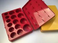 China Multifunctional Universal O Ring Kit Red Colour Plastic / Rubber Material for sale