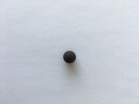 China Stone Washing FKM Small Solid Rubber Balls Customized In Brown Color for sale