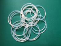 China AS568 High Temp 60 Shore White Silicone O Rings for sale