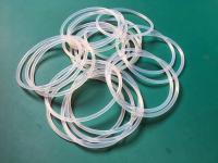 China AS568 High Temp 60 Shore White Silicone O Rings for sale