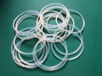 China Ozone Resistance Clear Silicone O Ring Seals 70 Shore for sale