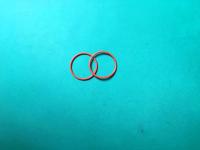 China Weather Resistance Red 30 Shore VMQ O Ring Seals for sale