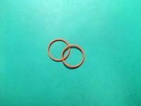 China Weather Resistance Red 30 Shore VMQ O Ring Seals for sale