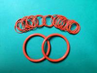 China Red Heat Resistance AS568 Silicone Sealing Rings for sale