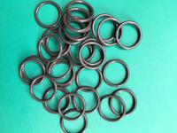 China AS568 FKM 60 Shore Fluoroelastomer Black FKM O Ring Seals For Auto for sale