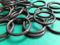 China AS568 FKM 60 Shore Fluoroelastomer Black FKM O Ring Seals For Auto for sale