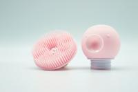 China Shower Octopus Shape Silicone Body Exfoliator Pink for sale