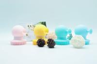 China Octopus Shape Versatile Body Scrubber Silicone With Soap Dispenser for sale