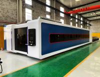China fully enclosed exchange worktable fiber laser cutting machines for sale