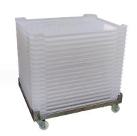 China Non Perforated Capsules Softgel Drying Tray Food Grade PP Plastic for sale