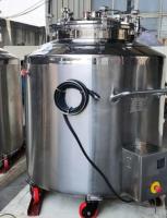 China Mirror Polishing Softgel Medicine Storage Tanks 50-600L Cylindrical Shape for sale