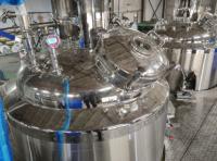 China SS304 SS316L Softgel Medicine Mixing Tank Stainless Steel Electric Steam Heating for sale