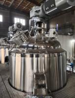 China Electric Steam Heating Softgel Medicine Mixing Tank Stainless Steel Water Cooling for sale