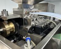China JL-150III Servo Drive Softgel Encapsulation Machine with 27,540 Caps/hour Output and GMP/FDA Compliance for sale