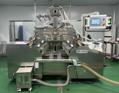 China JL250-II Softgel Encapsulation Machine with 120,000 Capsules/Hour, PLC Touch Screen Control, and 20 Plunger Pumps for Industrial Production for sale
