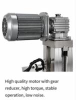 China 250L Electric Lifting Mixing Tank with 316L Stainless Steel Construction and GMP Compliance for Pharmaceutical & Food Processing for sale