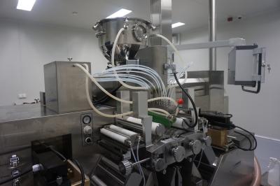 China JL-250III Industrial Softgel Filling Machine with 205,800 Capsules/Hour Output, ±0.5% Filling Accuracy, and GMP/FDA Compliance for sale