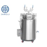 China Three-Layer Insulation Stainless Steel SS304/SS316L Softgel Medicine Storage Tank with Pressure Relief Valve for Pharmaceutical Industry for sale