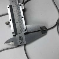 China Flexible Strong Stainless Steel Rope Wire Mesh 1x7 Ferruled for sale