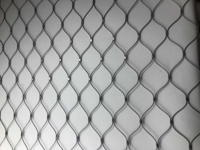 China Stainless Steel 304 316 Rope Wire Mesh 2mm 2.5mm 3mm Thickness for sale