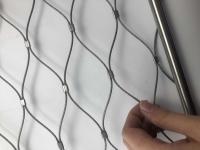 China Flexible Strong Stainless Steel Rope Wire Mesh 1x7 Ferruled for sale
