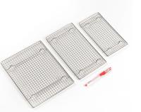 China 304 Stainless Steel BBQ Grill Mesh 165-550mm Round High Temp Resistant for sale