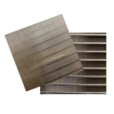 China Customizable Wedge Wire Screen Plate Support Grids For Construction In Stainless Steel 304/316 for sale