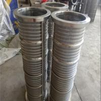 China 304 Stainless Steel Johnson Wedge Wire Screen Filter 20-300mm for sale