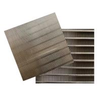 China SS 304 316 Wedge Wire Screens for Mining and Chemical Industry for sale