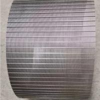 China SS 304 316 Wedge Wire Screens for Mining and Chemical Industry for sale