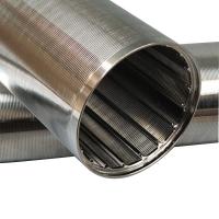 China 304 Stainless Steel Wedge Wire Screen Filter Mesh 20-300mm for sale