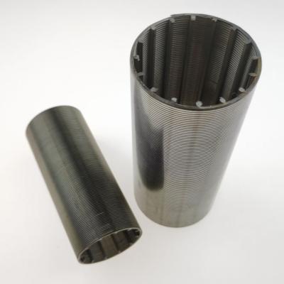 China 304 Stainless Steel Wedge Wire Mesh , Johnson Filter Screen for sale