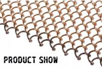 China Decorative Aluminum Architectural Metal Mesh Chain Link Curtain for sale