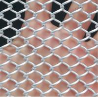 China Decorative Aluminum Architectural Metal Mesh Chain Link Curtain for sale