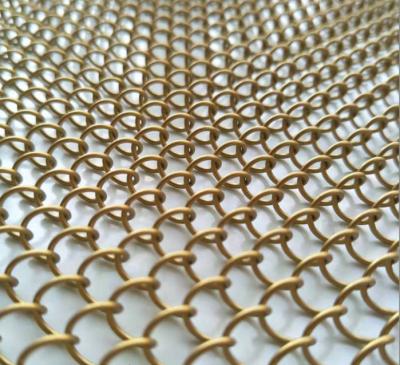 China Customized Colored Decorative Aluminum Drapery For Wall Cladding Curtain for sale