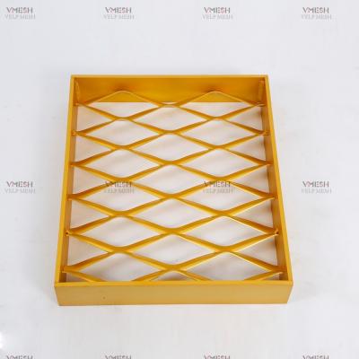 China Architectural standard Diamond Expanded Metal Mesh Sheet 0.2mm-4mm for sale