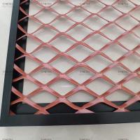 China Aluminum Expanded Metal Mesh Anodized Powder Coated Custom Colors for sale