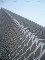 China Customized 4mm Expanded Mesh Panels Facade Cladding Decorative Aluminum for sale