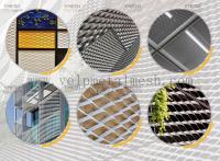 China Stainless Steel Expanded Sheet Decorative Metal Mesh Cladding Wall Mesh for sale