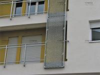 China PVDF Exterior Wall Decorative Aluminum Expanded Metal Customized for sale