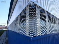 China PVDF Exterior Wall Decorative Aluminum Expanded Metal Customized for sale
