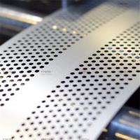 China Ss 304 Decorative Perforated Sheet With Round Holes for sale